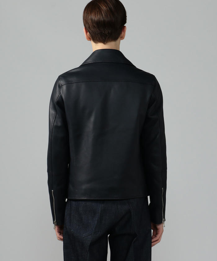セール 40%OFF】【別注】DENIM×TOMORROWLAND ラムレザー ダブル セール 40%OFF】【別注】DENIM×TOMORROWLAND ラムレザー ダブル