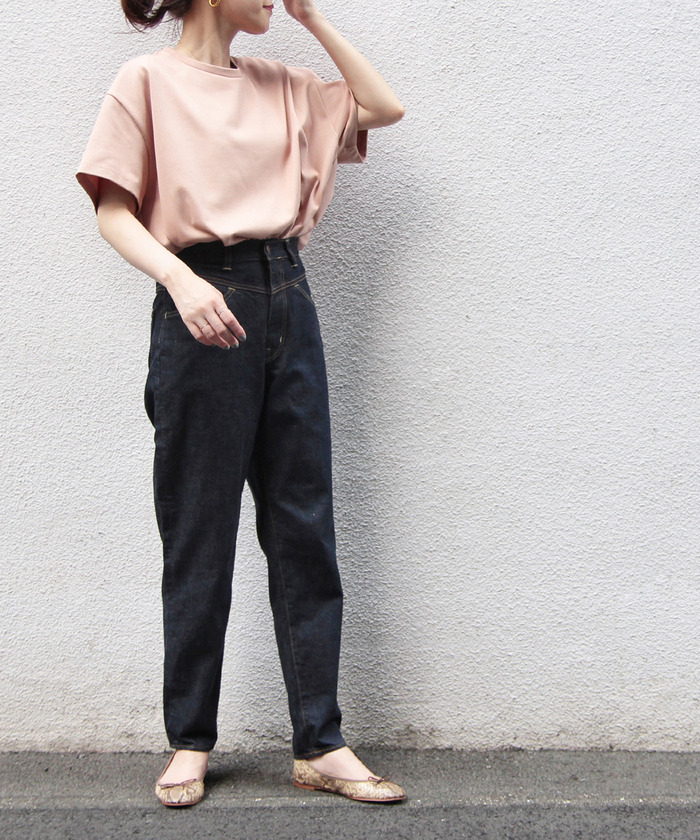 BIG JOHN for ADAM ET ROPE'】 ペダルプッシャーデニム BIG JOHN for ADAM ET ROPE'】 ペダルプッシャーデニム