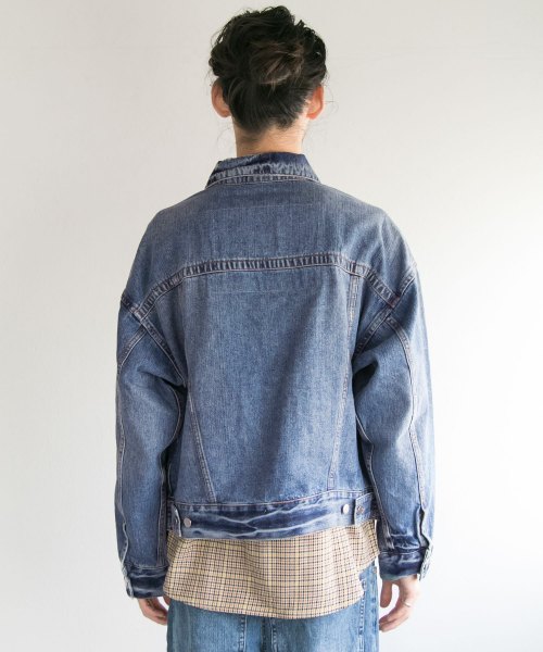 WHEIR Bobson BIG DETAIL JACKET(501376900) | アーバンリサーチ WHEIR Bobson BIG DETAIL JACKET(501376900) | アーバンリサーチ