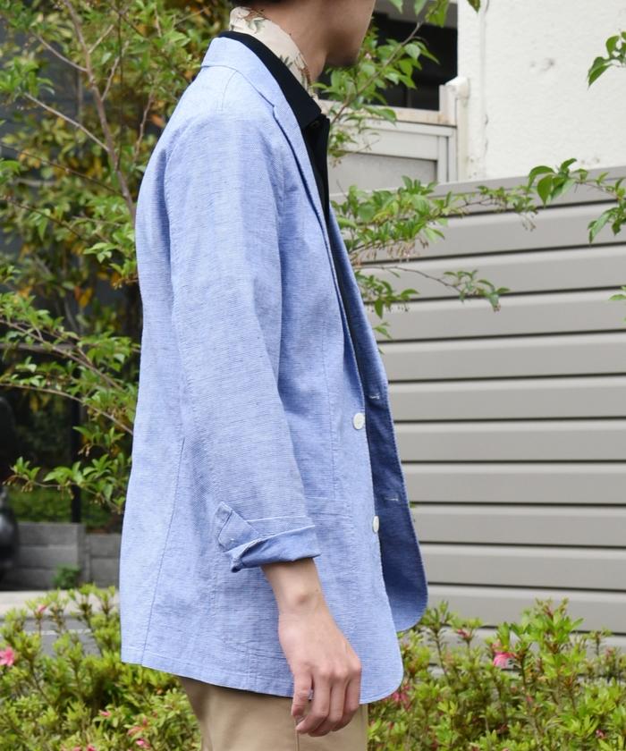 セール 80%OFF】SC: リネンブレンド レノクロス 2ボタン セール 80%OFF】SC: リネンブレンド レノクロス 2ボタン