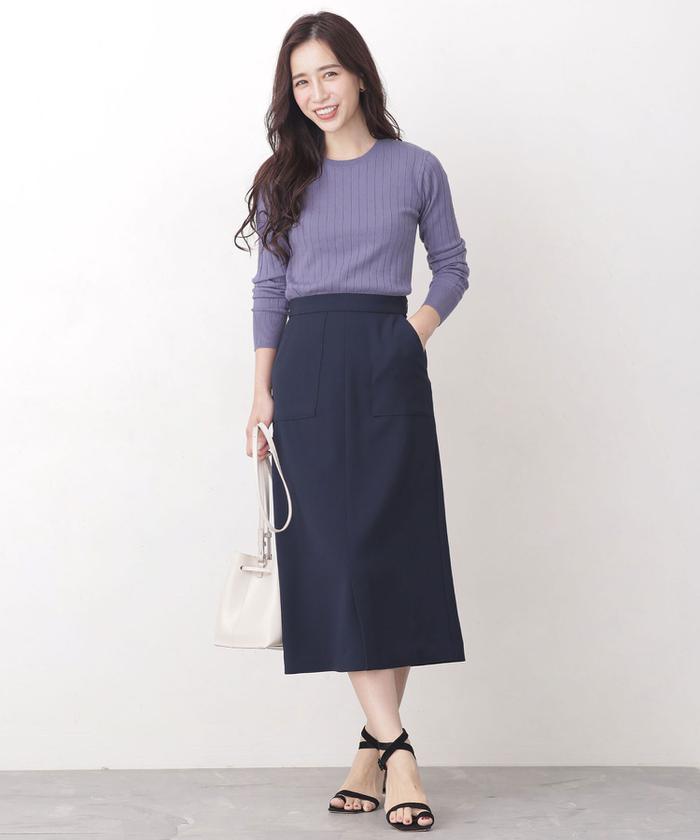 セール 30%OFF】WEB限定/スリットタイトスカート(503248788 セール 30%OFF】WEB限定/スリットタイトスカート(503248788