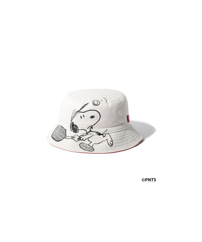 セール 40%OFF】Snoopy Sport リバーシブルバケットハット セール 40%OFF】Snoopy Sport リバーシブルバケットハット