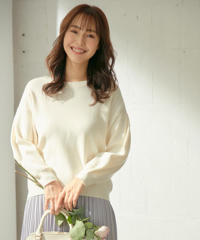 セール】【松本まりかさん着用】フォーチュンカラー ニット セール】【松本まりかさん着用】フォーチュンカラー ニット