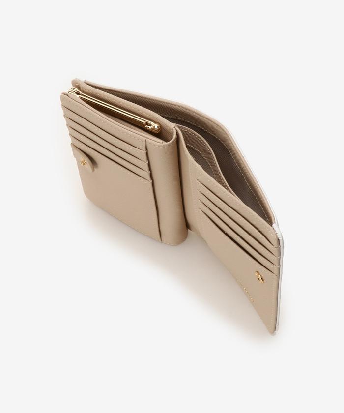 ビジュー口金二つ折り財布(504061348) | アンドシュエット ビジュー口金二つ折り財布(504061348) | アンドシュエット