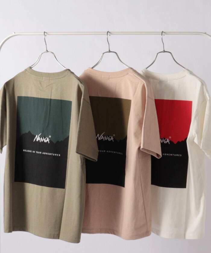 NANGA/ナンガ】別注 ロゴTシャツ(503843580) | GLOSTER(GLOSTER NANGA/ナンガ】別注 ロゴTシャツ(503843580) | GLOSTER(GLOSTER