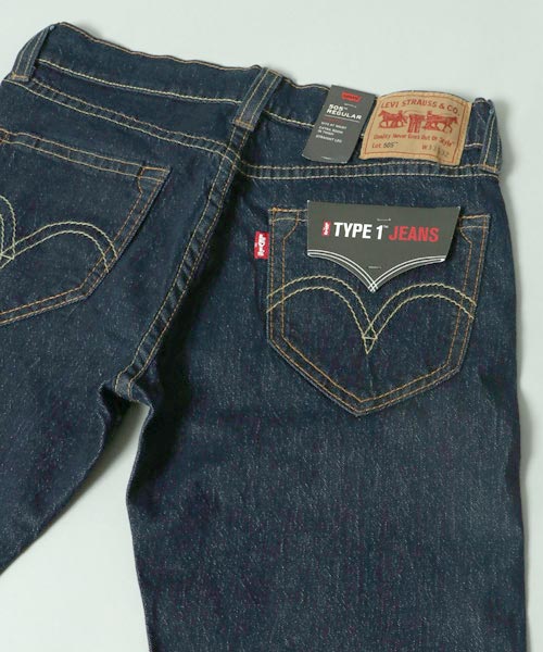 Levi's/リーバイス】TYPE-1 JEANS 505 ワンウォッシュ Levi's/リーバイス】TYPE-1 JEANS 505 ワンウォッシュ