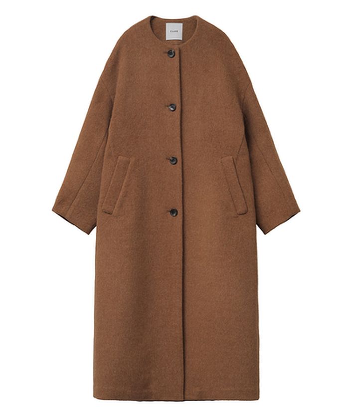セール】COLLORLESS WOOL COCOON COAT(504220194) | クラネ セール】COLLORLESS WOOL COCOON COAT(504220194) | クラネ