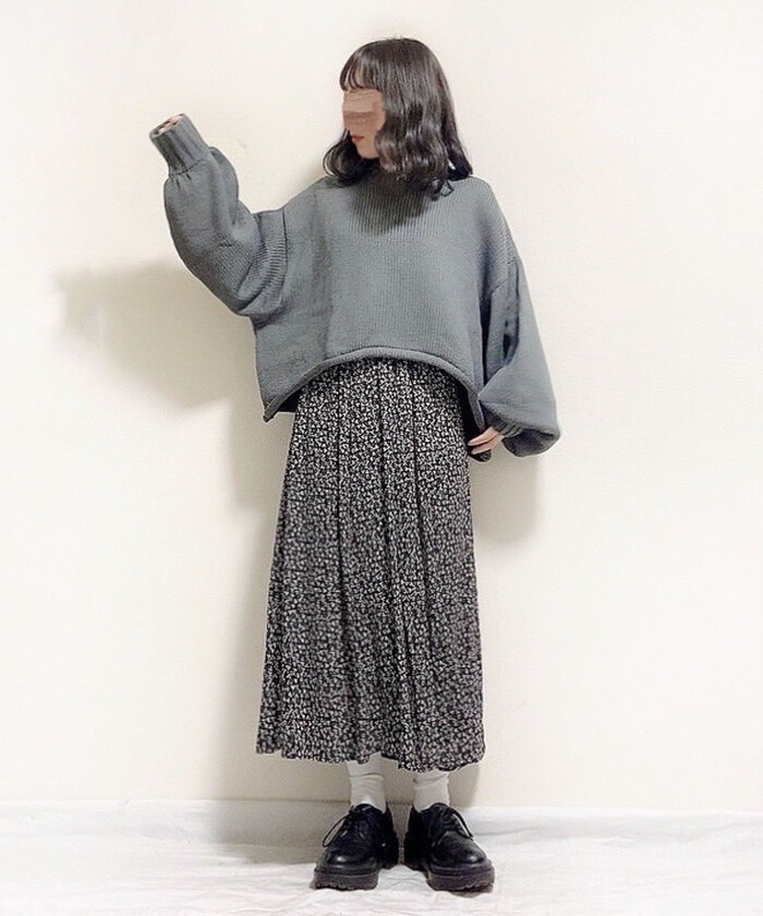 花柄長袖プリーツワンピース(504248738) | アルシーヴ(archives 花柄長袖プリーツワンピース(504248738) | アルシーヴ(archives