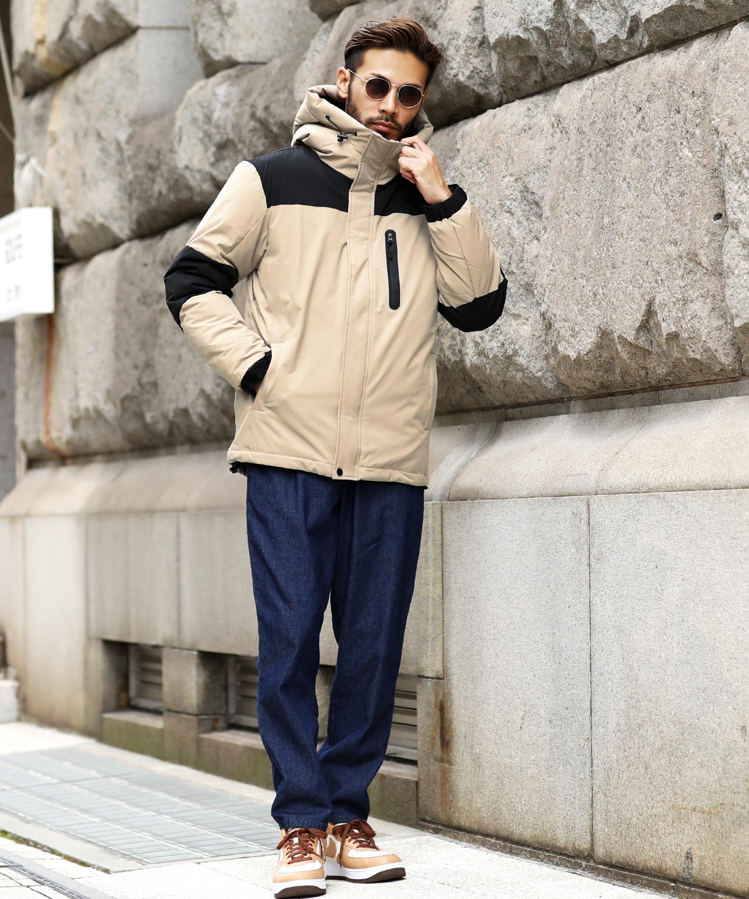 ジギーズショップ JIGGYS SHOP 防風撥水ストレッチ中綿ブルゾン ジギーズショップ JIGGYS SHOP 防風撥水ストレッチ中綿ブルゾン