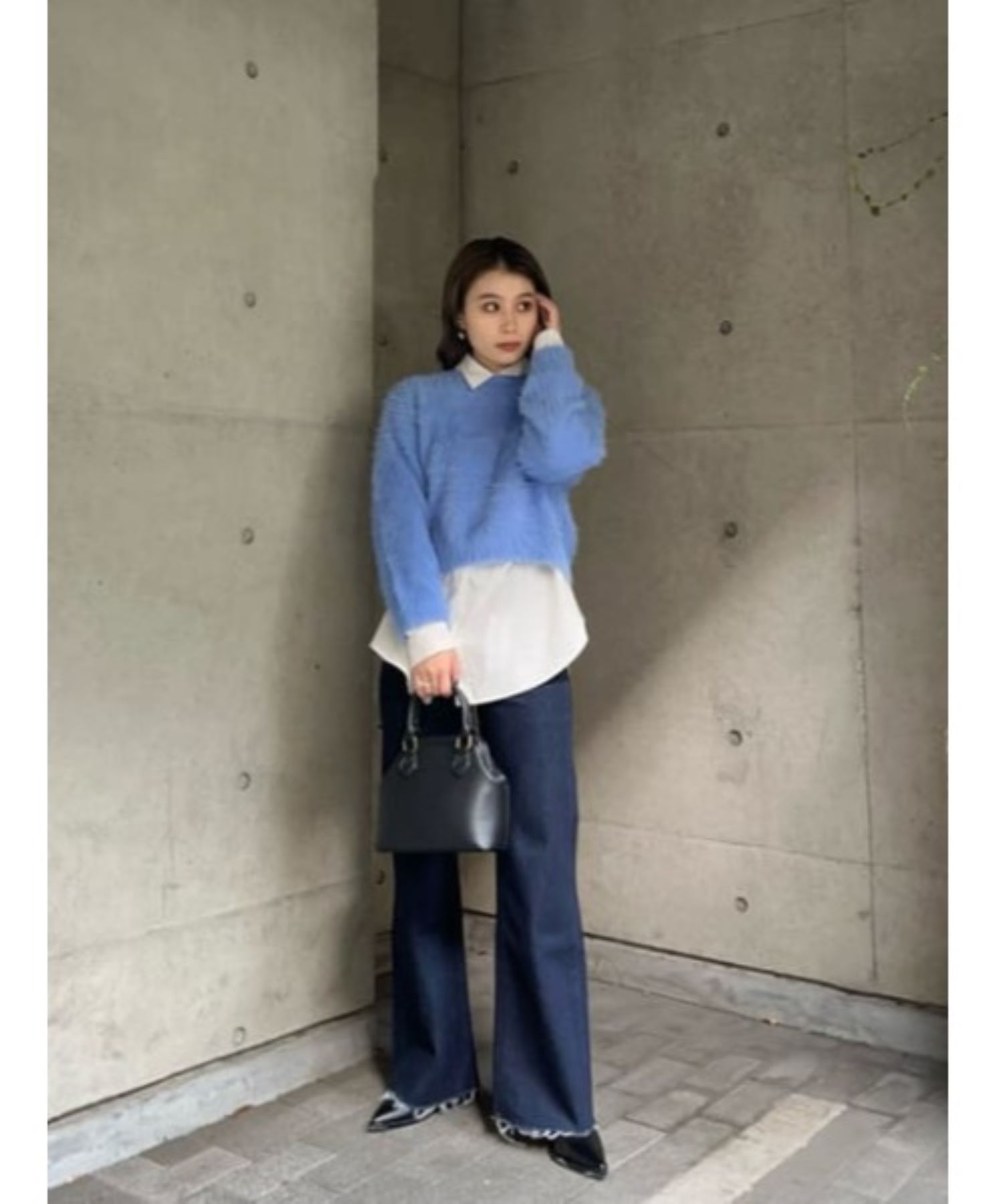 セール 30%OFF】FLOR LOOSE FLARE DENIM(504430008 セール 30%OFF】FLOR LOOSE FLARE DENIM(504430008