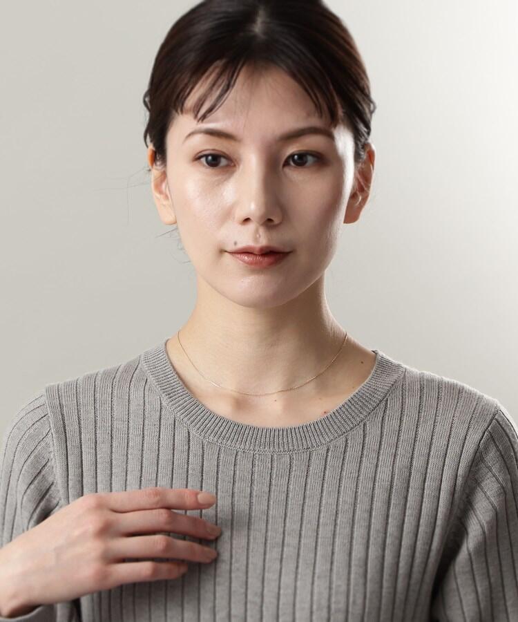 K18ミラーカットチェーン ネックレス(504550714) | ココシュ K18ミラーカットチェーン ネックレス(504550714) | ココシュ