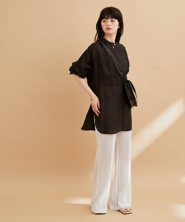 セール】【WEB限定】レースフレアパンツ(504578230) | アダム エ セール】【WEB限定】レースフレアパンツ(504578230) | アダム エ