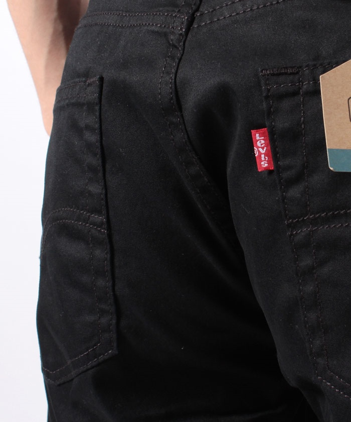 LEVI'S】 リーバイス 505 クール素材 チノパン ブラック REPREVE LEVI'S】 リーバイス 505 クール素材 チノパン ブラック REPREVE