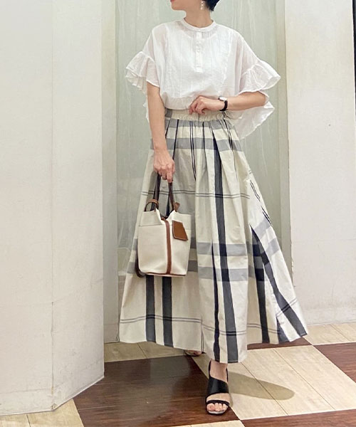 セール 29%OFF】ブージュルード Bou Jeloud タフタチェック セール 29%OFF】ブージュルード Bou Jeloud タフタチェック