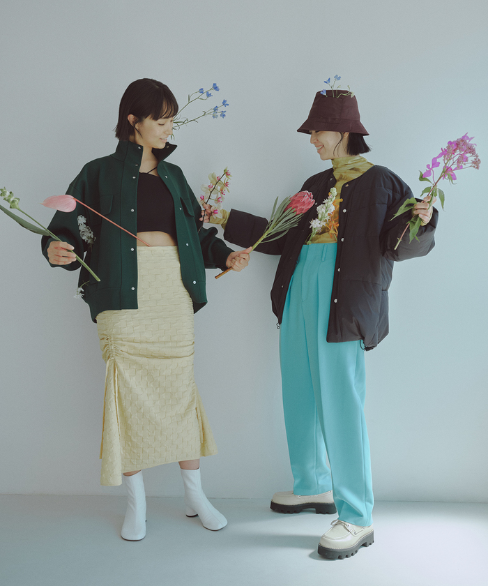 WEB限定(一部店舗展開あり)】テントシルエットダウンライク中綿 WEB限定(一部店舗展開あり)】テントシルエットダウンライク中綿