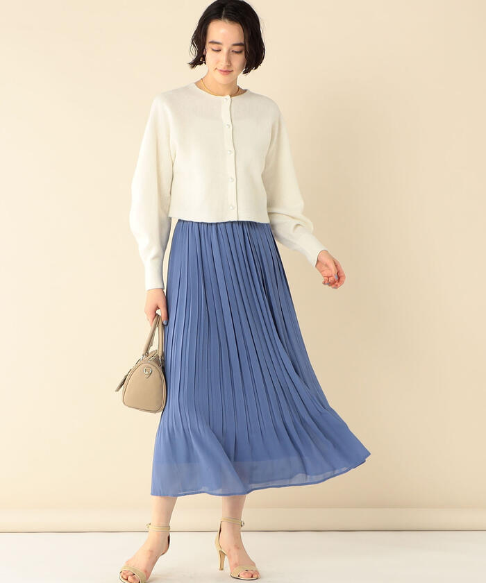 セール 40%OFF】◇【WEB限定】シフォンプリーツスカート セール 40%OFF】◇【WEB限定】シフォンプリーツスカート