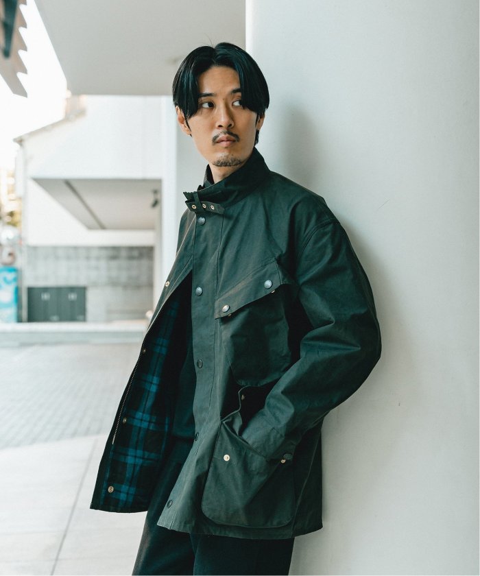 Barbour for MARKAWARE & EDIFICE】バブアー 別注 Short Riding Barbour for MARKAWARE & EDIFICE】バブアー 別注 Short Riding