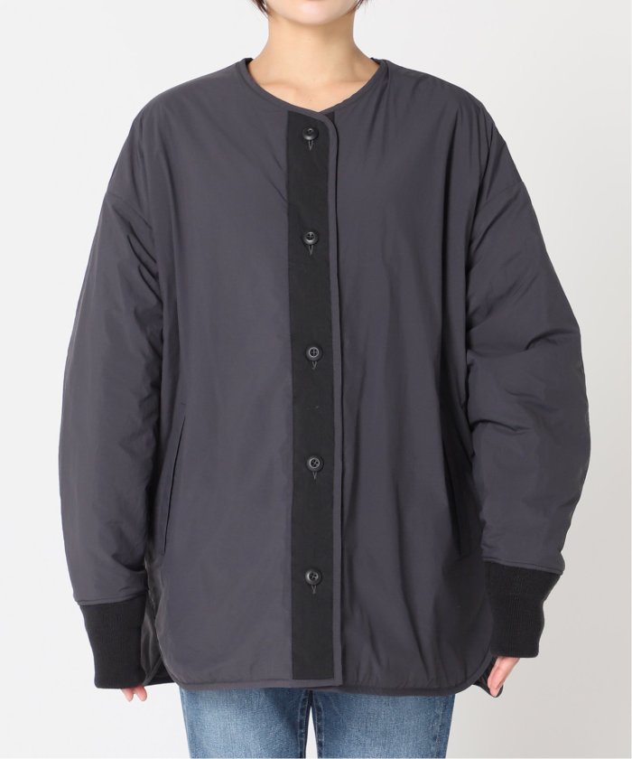 HAKUU/ハクウ】 別注 QUILT JK WITH DOWN HOOD ブルゾン HAKUU/ハクウ】 別注 QUILT JK WITH DOWN HOOD ブルゾン