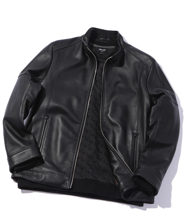 セール 50%OFF】【俳優 渡部篤郎さん着用】ラムレザークローム セール 50%OFF】【俳優 渡部篤郎さん着用】ラムレザークローム
