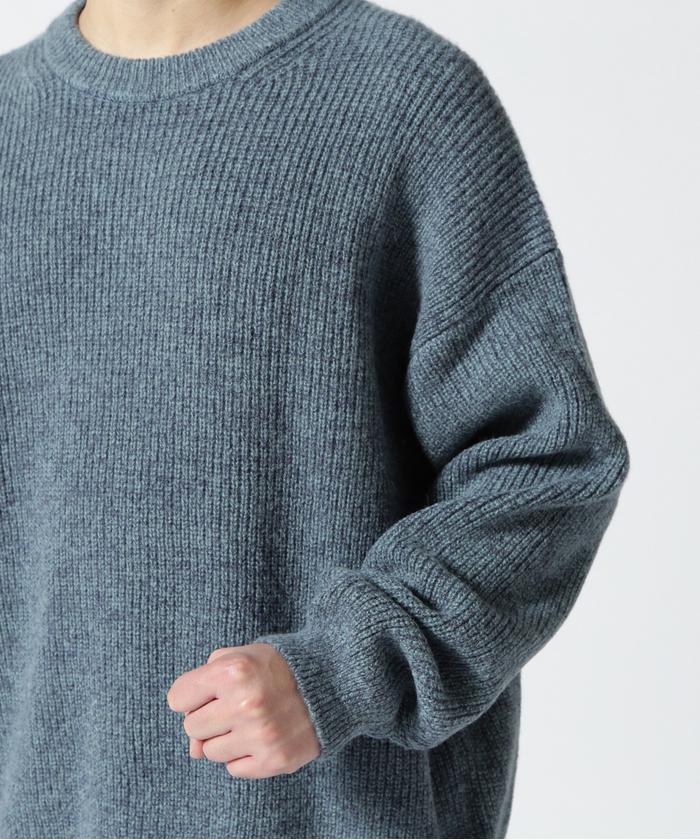 YOKE/ヨーク/BABY ALPACA RIB SWEATER(505101011) | ガーデン YOKE/ヨーク/BABY ALPACA RIB SWEATER(505101011) | ガーデン
