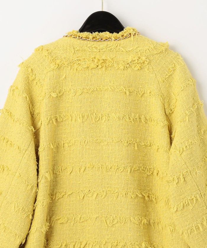 セール 40%OFF】フリンジチェーンジャケット(505104248 セール 40%OFF】フリンジチェーンジャケット(505104248