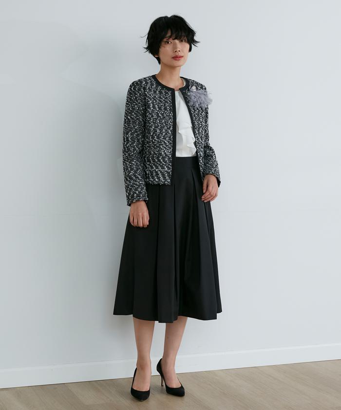 セール】《ROBE SUPERIOR CLOSET》グログランタックスカート セール】《ROBE SUPERIOR CLOSET》グログランタックスカート