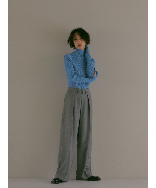 セール 30%OFF】ウールセミワイドパンツ(505122817) | エトレ セール 30%OFF】ウールセミワイドパンツ(505122817) | エトレ
