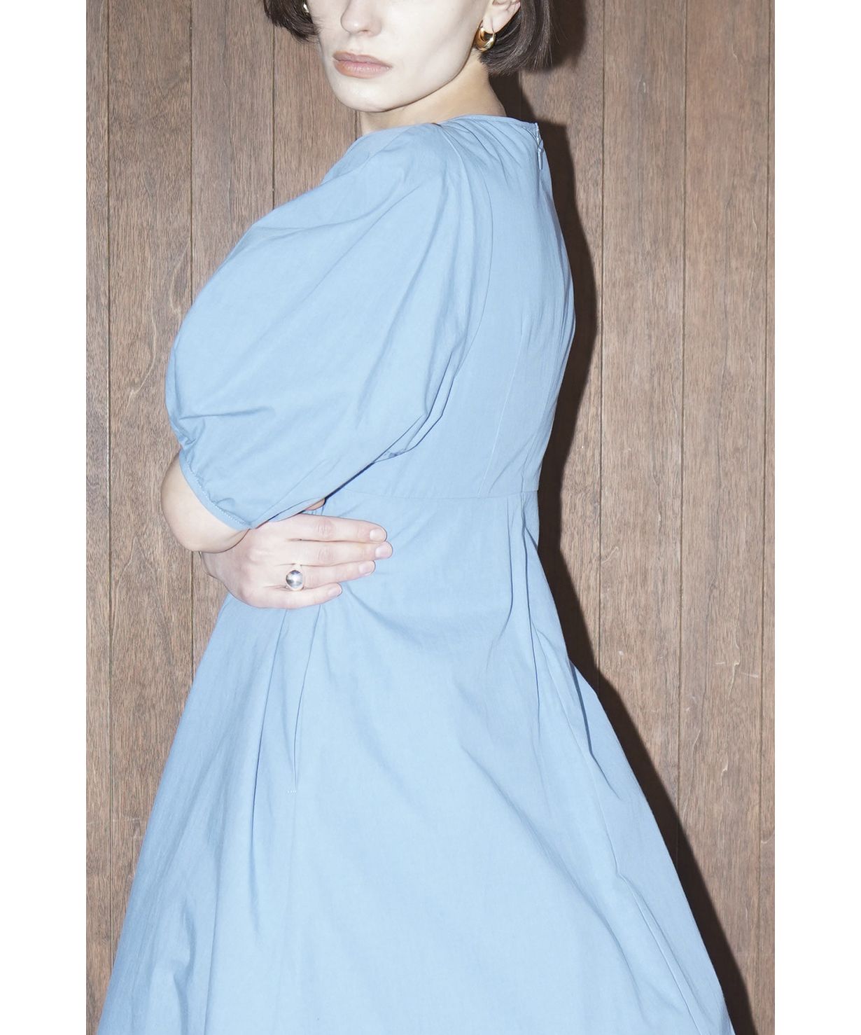 セール】STRAIGHT LINE VOLUME PUFF ONE PIECE(505277873 セール】STRAIGHT LINE VOLUME PUFF ONE PIECE(505277873