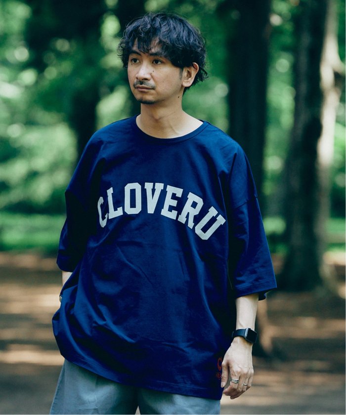 接触冷感【CLOVERU / クローバル】別注 SHELTECH LOGO TEE 接触冷感【CLOVERU / クローバル】別注 SHELTECH LOGO TEE