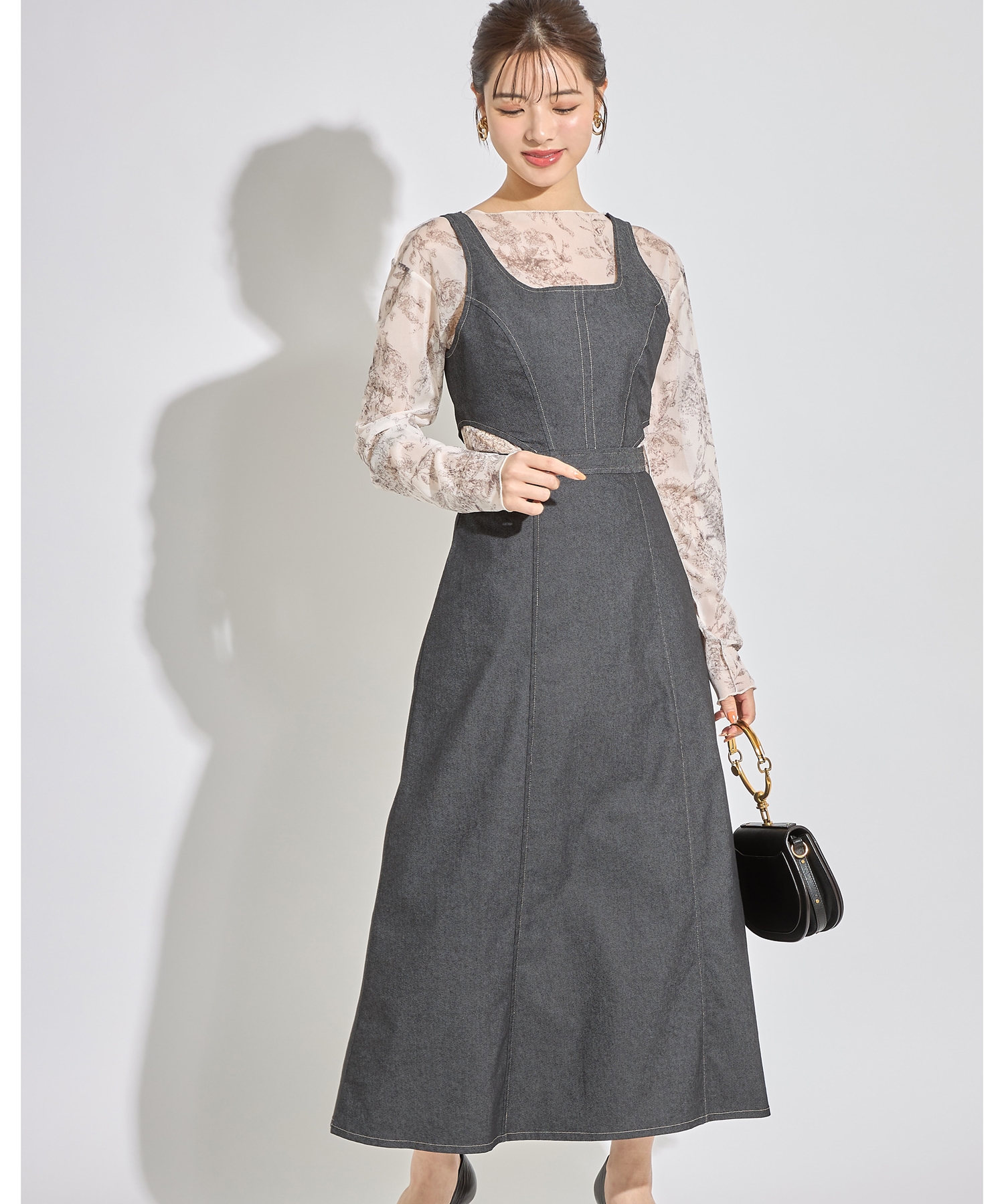 セール 70%OFF】トッコクローゼット tocco closet ステッチ入り セール 70%OFF】トッコクローゼット tocco closet ステッチ入り