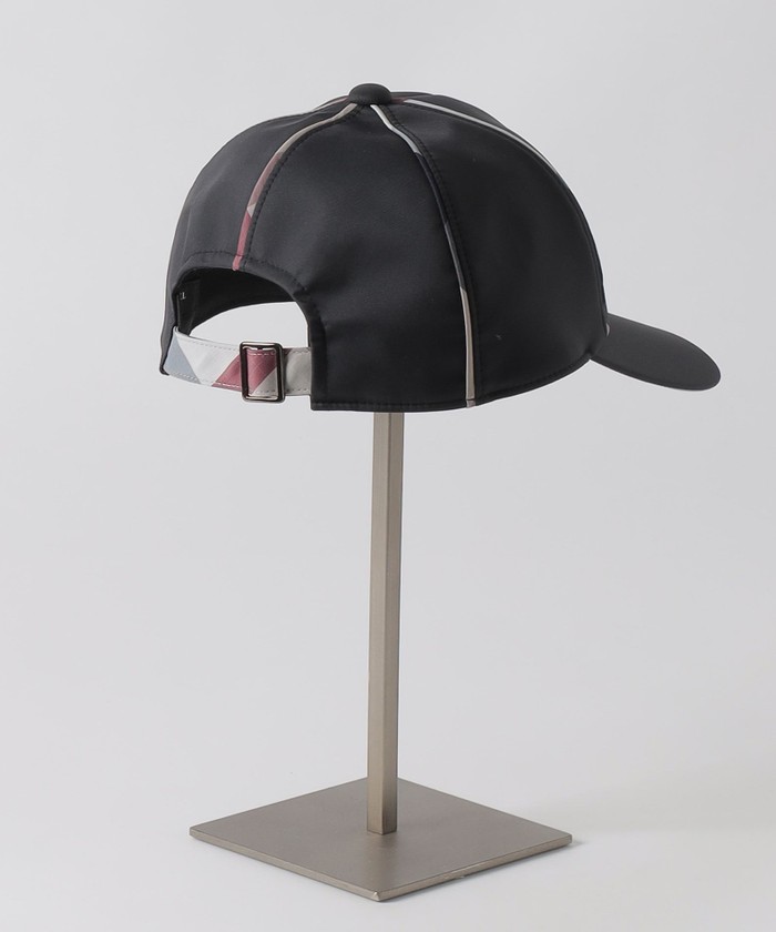パーシャルリップストップクレストブリッジチェックキャップ パーシャルリップストップクレストブリッジチェックキャップ