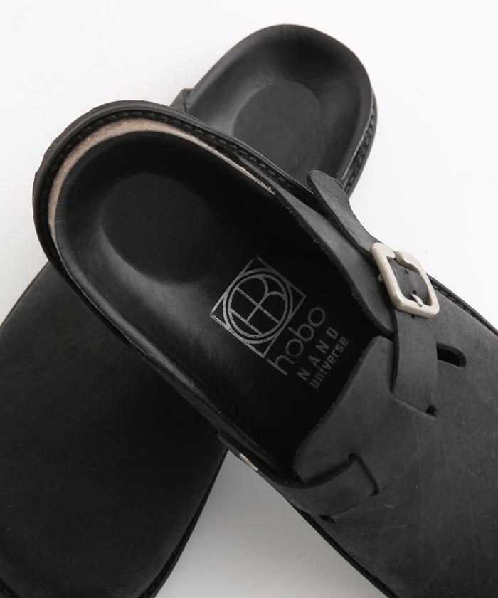 セール 50%OFF】hobo/別注 SLIP ON CLOG SANDALS NUBUCK セール 50%OFF】hobo/別注 SLIP ON CLOG SANDALS NUBUCK