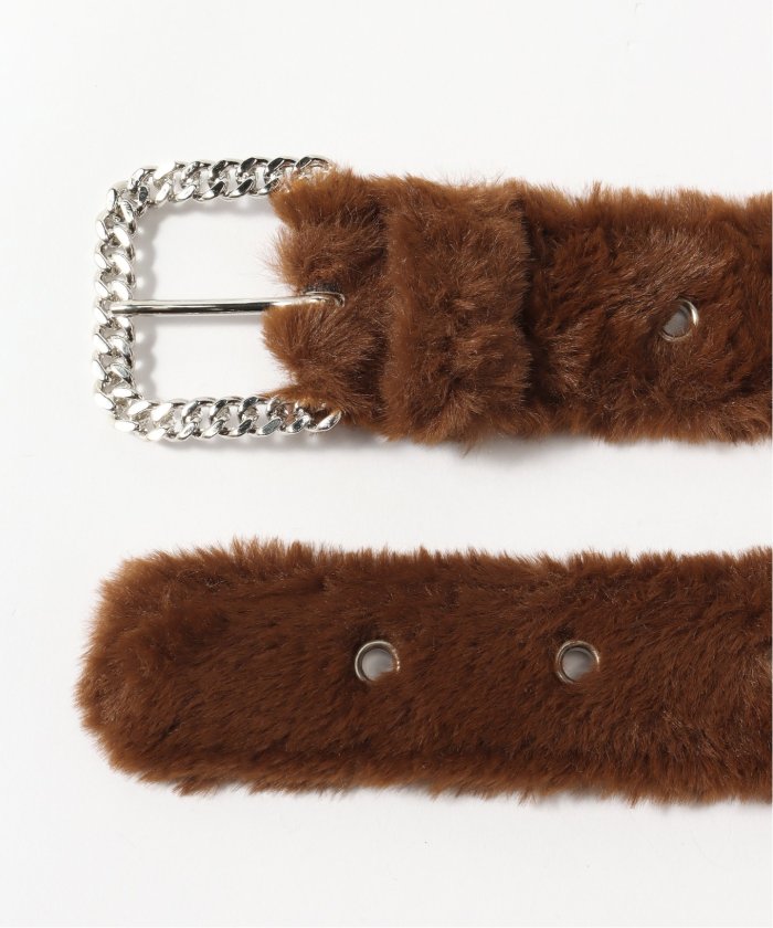 AFB / エーエフビー】FUR BELT(505400577) | パルプ(PULP) - d AFB / エーエフビー】FUR BELT(505400577) | パルプ(PULP) - d