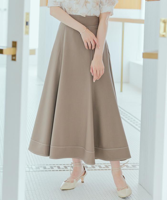 バックレースアップスカート(505436075) | ウィルセレクション バックレースアップスカート(505436075) | ウィルセレクション