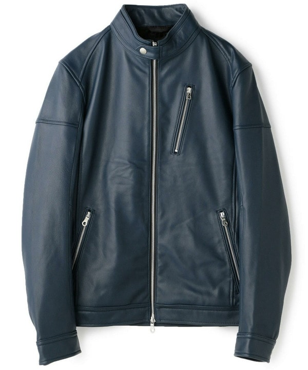 セール10%OFF】シングルライダースレザージャケット(505635489 セール10%OFF】シングルライダースレザージャケット(505635489