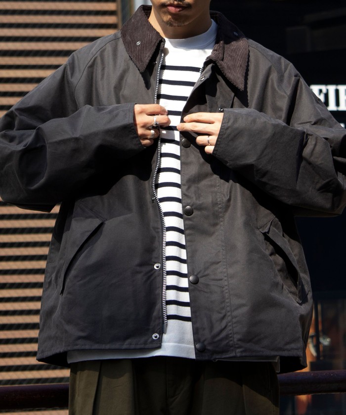 Barbour/バブアー】TRANSPORT トランスポート ワックス ショート Barbour/バブアー】TRANSPORT トランスポート ワックス ショート