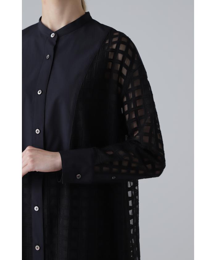 セール 50%OFF】◇エンブロイダリーチェックワンピース セール 50%OFF】◇エンブロイダリーチェックワンピース