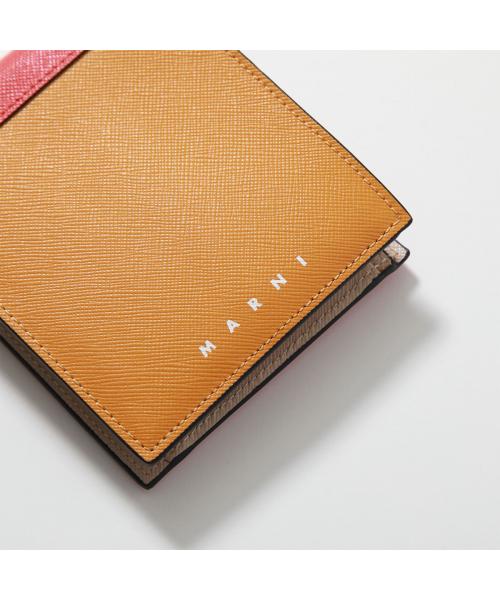 セール】MARNI 二つ折り財布 PFMI0003L1 LV520(505903124 セール】MARNI 二つ折り財布 PFMI0003L1 LV520(505903124