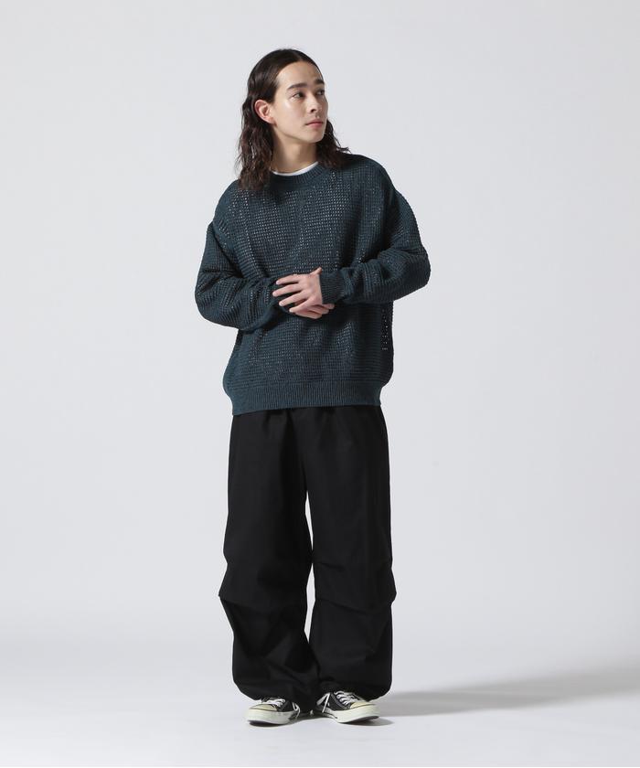 セール 30%OFF】YOKE/ヨーク/MESH KNITTED CREWNECK SWEATER セール 30%OFF】YOKE/ヨーク/MESH KNITTED CREWNECK SWEATER