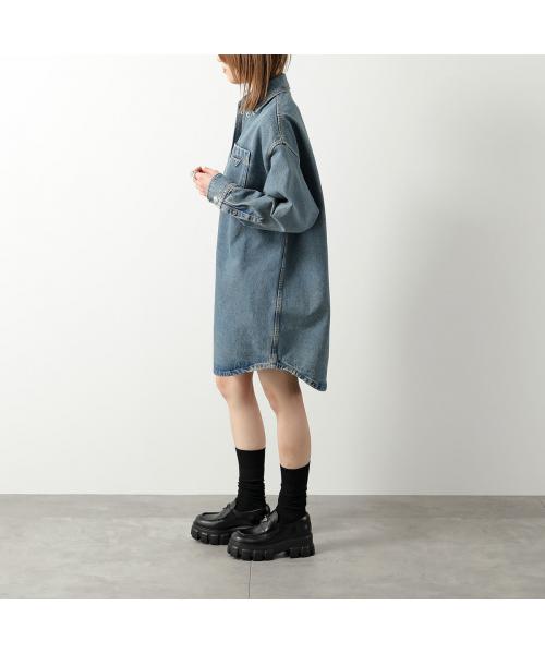プラダ PRADA PRADA デニム シャツ GFC036 13Z6 オーバーサイズ プラダ PRADA PRADA デニム シャツ GFC036 13Z6 オーバーサイズ