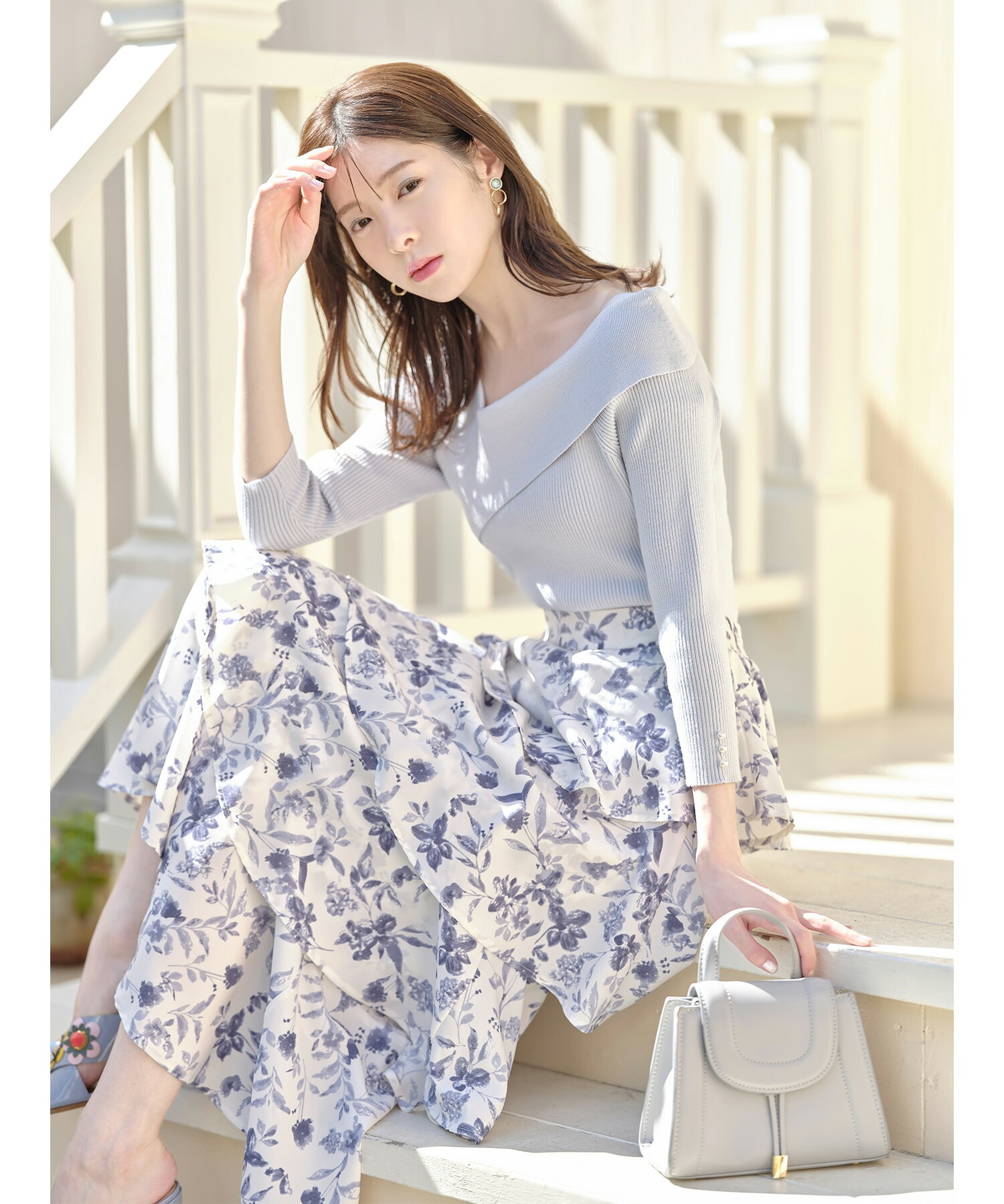トッコ クローゼット リュクス tocco closet luxe 袖口パール トッコ クローゼット リュクス tocco closet luxe 袖口パール