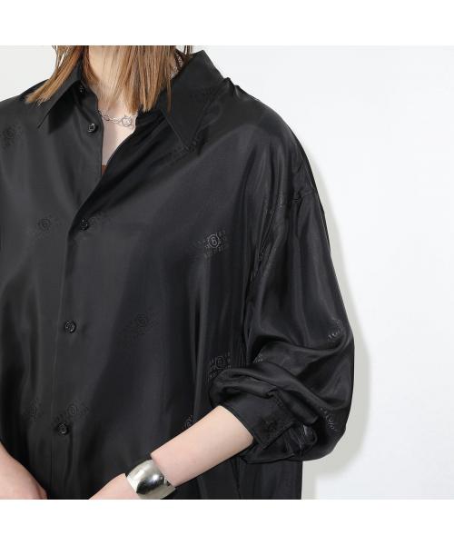 セール】MM6 シャツ S52CT0780 S78374 サテン ワンピース セール】MM6 シャツ S52CT0780 S78374 サテン ワンピース