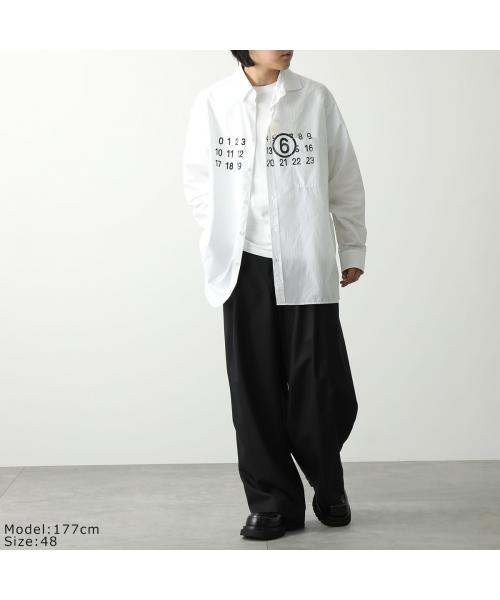 セール 28%OFF】MM6 シャツ SH0DT0005 STZ119 長袖 (506001079 セール 28%OFF】MM6 シャツ SH0DT0005 STZ119 長袖 (506001079