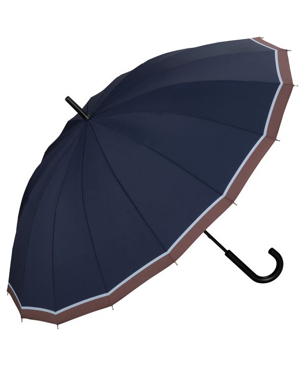 Wpc.公式】雨傘 UNISEX 16K 60cm 大きい 傘 16本骨 耐風 メンズ Wpc.公式】雨傘 UNISEX 16K 60cm 大きい 傘 16本骨 耐風 メンズ