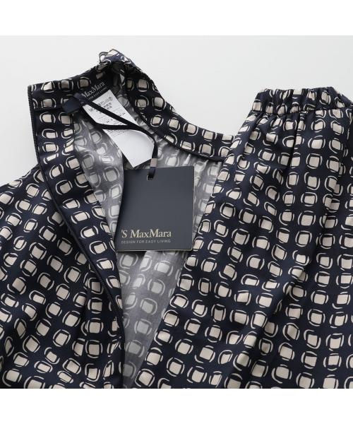 セール】S MAX MARA ワンピース GINA ノースリーブ ベルト付き セール】S MAX MARA ワンピース GINA ノースリーブ ベルト付き