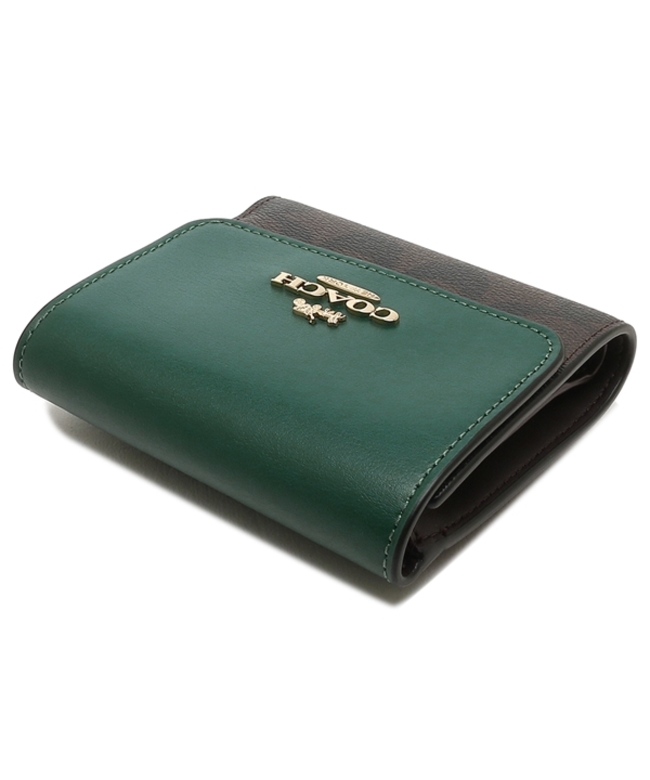 コーチ COACH アウトレット 三つ折り財布 シグネチャー ミニ財布 コーチ COACH アウトレット 三つ折り財布 シグネチャー ミニ財布