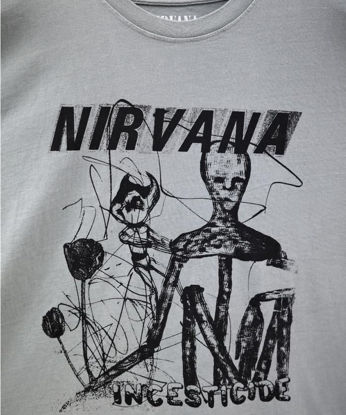 NIRVANA/ニルヴァーナ INCESTICIDE STACKED LOGO S/S TEE NIRVANA/ニルヴァーナ INCESTICIDE STACKED LOGO S/S TEE