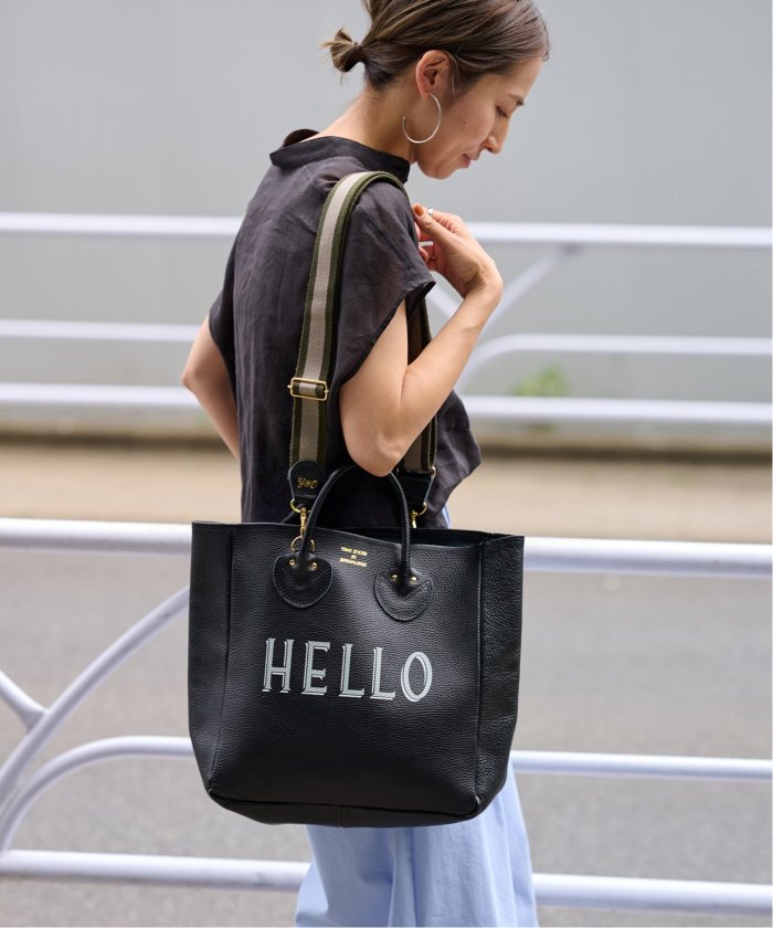 ≪追加≫YOUNG&OLSEN 別注ストラップ付きHELLOバッグ2(506220569 ≪追加≫YOUNG&OLSEN 別注ストラップ付きHELLOバッグ2(506220569