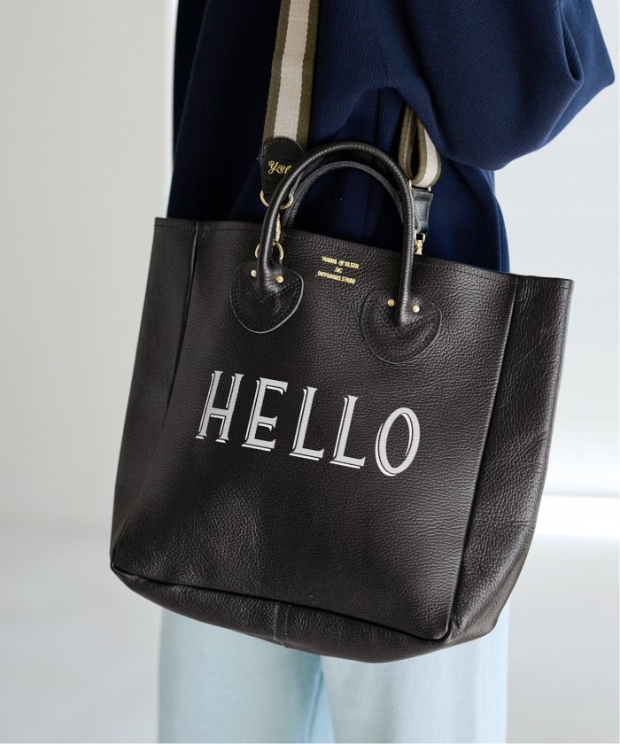≪追加≫YOUNG&OLSEN 別注ストラップ付きHELLOバッグ2(506220569 ≪追加≫YOUNG&OLSEN 別注ストラップ付きHELLOバッグ2(506220569