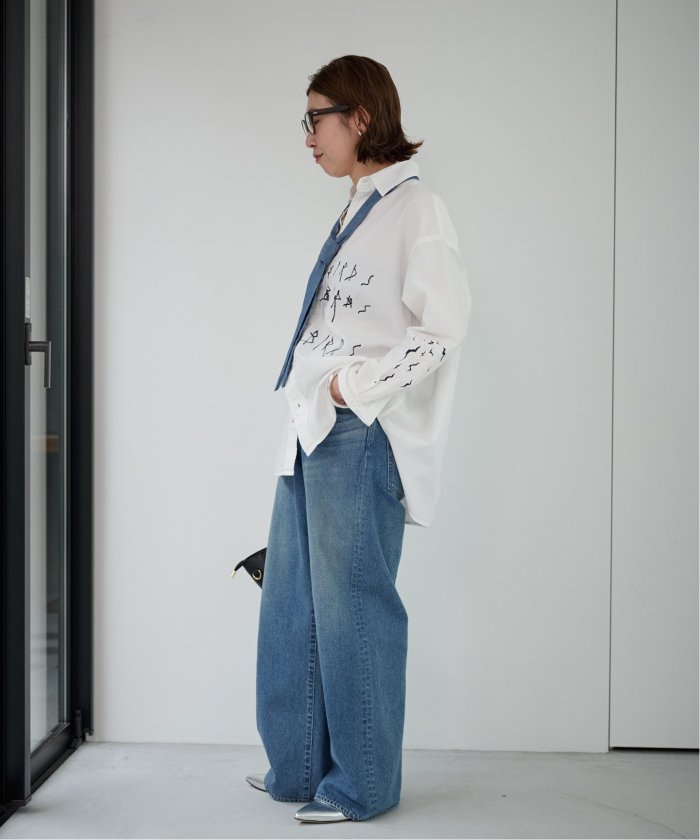セール 30%OFF】LEVI PATA×FRAMeWORK レギュラーシャツ セール 30%OFF】LEVI PATA×FRAMeWORK レギュラーシャツ